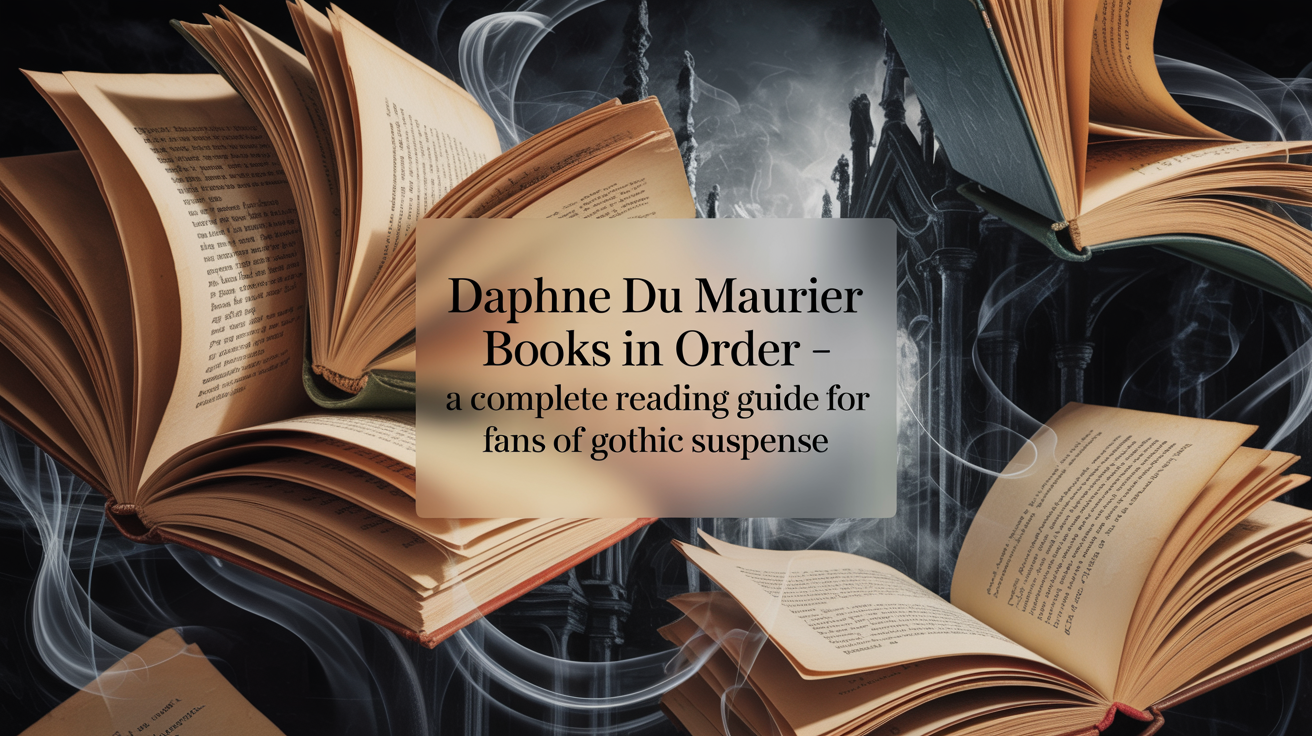 Daphne du Maurier Books in Order – A Complete Reading Guide for Fans of ...