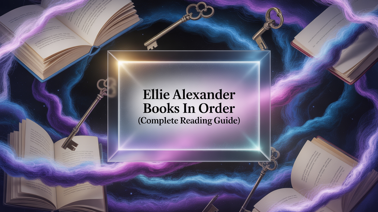 Ellie Alexander Books in Order (Complete Reading Guide) - Bookseries.blog