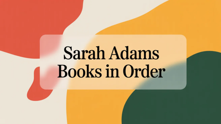 Sarah Adams Books in Order (Updated 2026-02-05) - Bookseries.blog