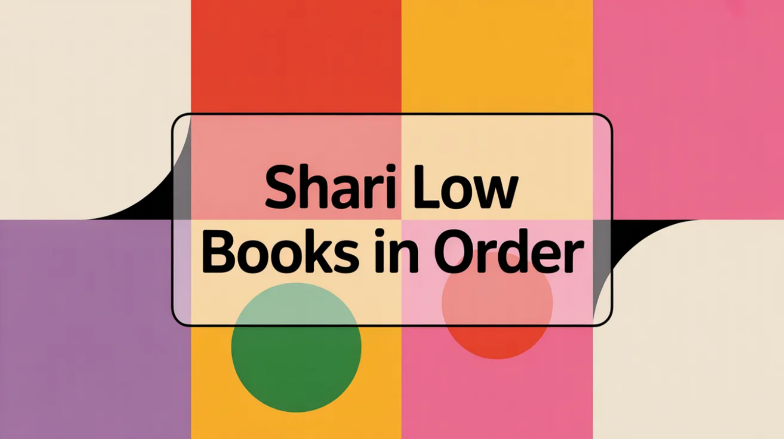 Shari Low Books in Order (Updated 2026-02-27) - Bookseries.blog