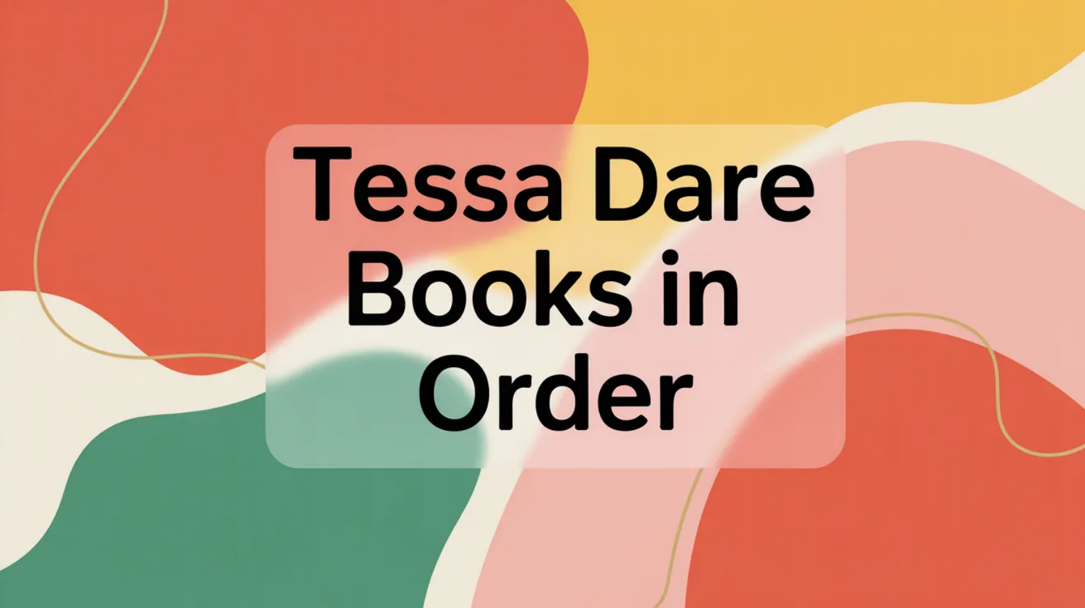 Tessa Dare Books in Order (Updated 2026-02-04) - Bookseries.blog