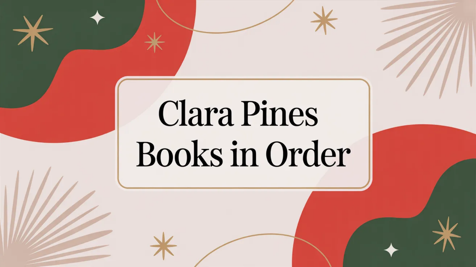 Clara Pines Books in Order (Updated April 2, 2026) - Bookseries.blog